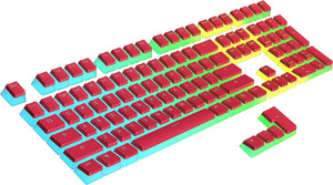 Tobo PBT Keycaps 129 Double Shot RGB Mechanical Gaming Keyboard TD ...