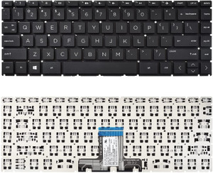 Techsymphony Laptop Keyboard Compatible for HP 14-CK 14-CD 14-cm 14-DG ...
