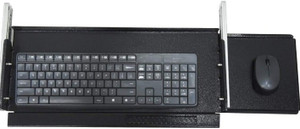 Spylock Metal Keyboard Tray with Mouse Tray and with Telescopic Channel ...