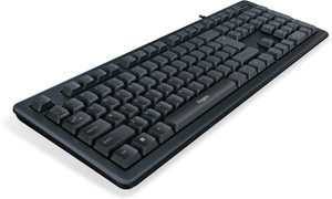 FINGERS AiryClicks Wired USB Standard Desktop Keyboard Compatible with ...