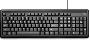 HP k100 Wired Wired USB Standard Desktop Keyboard Compatible with ...