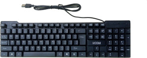 iVoomi Quest Standard Wired USB Standard Desktop Keyboard Compatible ...