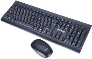 AMMP KB-031WL Keyboard Wireless Standard Desktop Keyboard Compatible ...