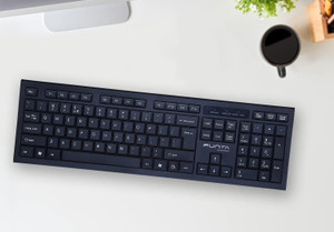 Punta P-KB601 Wireless Standard Desktop Keyboard Compatible with ...