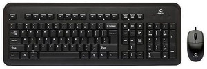 CIRCLE CT C41 KBD & MOUSE PS2 Standard Desktop Keyboard Compatible with ...