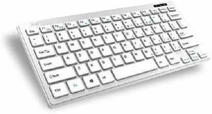 LAPCARE D-PLUS Wired USB Multi-device Keyboard (White) Wired USB ...