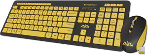 ZEBRONICS Zeb DC BLACK ADAM edition COMPANION 500 Wireless Keyboard and ...