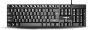 Frontech FT-1671 Wired USB Standard Desktop Keyboard Compatible with ...