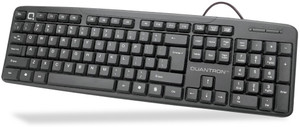 Quantron QKB-11 Wired USB Standard Desktop Keyboard Compatible with ...