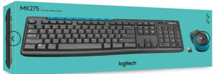 Logitech LOGI MK275 Wireless Standard Desktop Keyboard Compatible with ...
