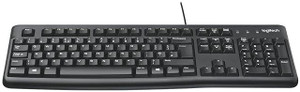 Logitech Wired Keyboard Wired USB Desktop Keyboard - Logitech ...