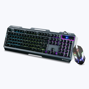 ZEBRONICS Gaming Combo Transformer 1 RGB Wired USB Standard Gaming ...