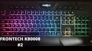 Frontech KB0008 GAMING KEYBOARD Wired USB Standard Gaming Keyboard ...
