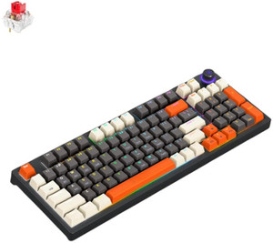 microware RGB Mechanical Bluetooth Keyboard Gaming Keyboard Wireless ...