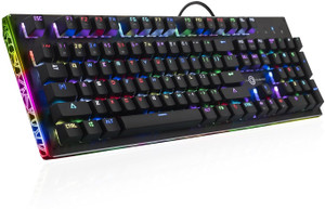 CIRCLE CT SQUADRON RGB 104 KEYS MECHANICAL Wired USB Standard Gaming ...