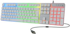 ZEBRONICS ?ZEB-WAR-K (White) Wired USB Gaming Keyboard - ZEBRONICS ...