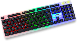 Intex IT-KB331 / Full-Size, RGB Lighting, Membrane Wired USB Standard ...