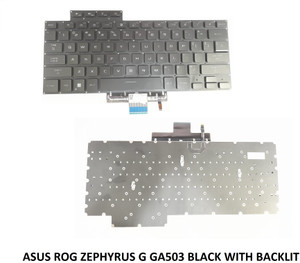 ROTECH SOLUTIONS KEYBOARD FOR ASUS ROG Zephyrus G GA503 BLACK WITH ...