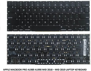ROTECH SOLUTIONS COMPATIBLE KEYBOARD FOR APPLE MACBOOK PRO A1989 A1990 ...