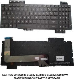ROTECH SOLUTIONS COMPATIBLE KEYBOARD FOR Asus ROG Strix GL503 GL503V ...