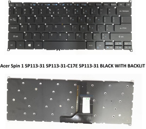 SOLUTIONS-365 COMPATIBLE KEYBOARD FOR ACER Spin 1 SP113-31 SP113-31 ...