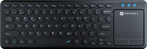 Portronics Bubble Pro Wireless Keyboard with Touchpad, 2.4 GHz ...