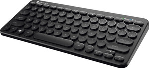 Portronics Bubble, POR1677 Bluetooth, Wireless Multi-device Keyboard ...