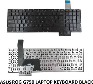 ROTECH SOLUTIONS KEYBOARD COMPATIBLE FOR ASUS ROG G750 Internal Laptop ...