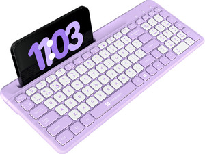 Portronics POR 2207 Bluetooth Handheld Multi-device Keyboard Compatible ...