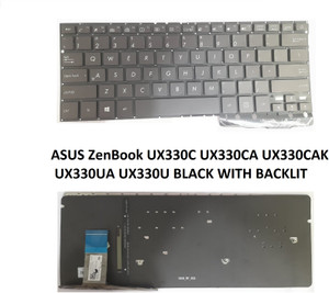 SOLUTIONS-365 COMPATIBLE KEYBOARD FOR ASUS ZENBOOK UX330C UX330CA ...
