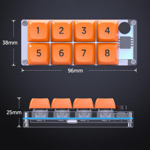 Lyla Game Keypad Ergonomic Design with 1 M USB Cable Programming Macro ...