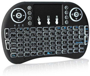 Zohlo Mini Wireless Multi-device Keyboard Handheld Touchpad Mouse ...
