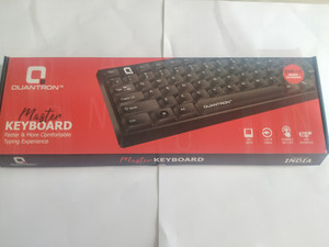 Quantron QKB -14 WIRED KEYBOARD (102 KEYS) Wired USB Standard Multi ...