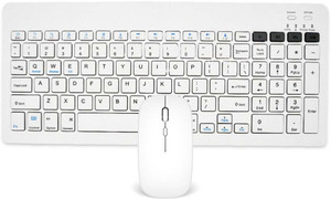 TECPHILE KB2858 Multi-Device Wireless Keyboard and Mouse Combo with 4 ...