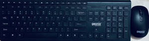 GEONIX GXWBK-01 Wireless Standard Multi-device Keyboard Compatible with ...