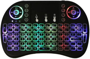 FITUP ® Wireless Mini Keyboard with Touchpad and LED Backlight Wireless ...