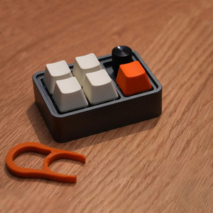 Lyla Wired Five Keys Mechanical Keyboard USB Portable Durable Mini RGB ...