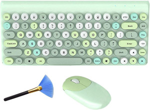 MFTEK Wireless Keyboard Mouse Mini 2.4G Wireless Keyboard and Optical ...