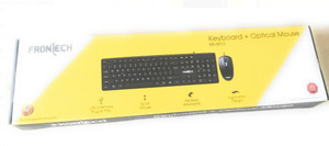 Frontech Keyboard plus optical mouse KB0012 Wired USB Standard Multi ...