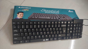 PRODOT Alive Wired USB Standard Multi-device Keyboard Compatible with ...