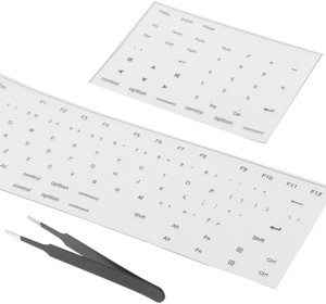 Lyla Universal Keyboard Side Stickers for Mechanical Keycaps clear ...