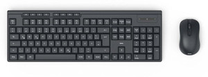 Hama WKM-200 WIRLESS KEYBORD MOUSE COMBO Wireless Standard Multi-device ...