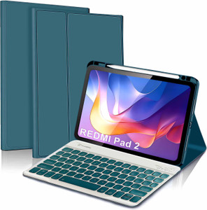 Proelite Keyboard case for Redmi Pad 2 11" with Pen holder, Magnetic ...