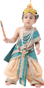 Design My Dress Bharat Complete Krishna Dress Set for Baby Boys – Crown ...