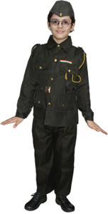 KAKU FANCY DRESSES Netaji Subhash Chandra Bose Costume for Boys ...