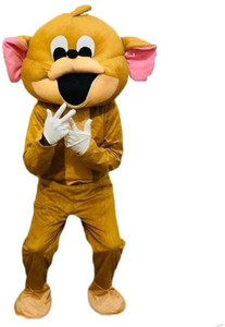 Kkalakriti Kids Jerry Mouse Cartoon Fancy Dress Costume Kids Costume ...