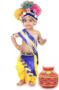 Raj Costumes Shri Krishna dress for Baby Boy and Girl | Janmashtami ...