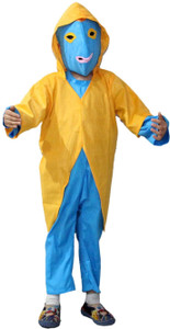 KAKU FANCY DRESSES Alien Costume For Boys & Girls, Sci-Fi Alien Suit ...