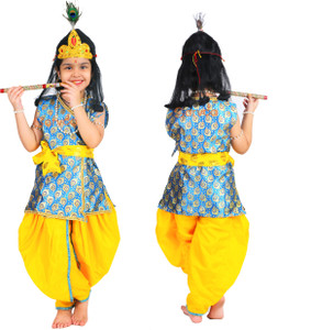 Aavashyak Krishna Dress Set for Kids | Janmashtami Kanha Costumes Kids ...