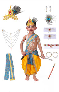 Raj Fancy Dresses Raj Fancy Dresses Krishna Dress for Kids 6 Year ...